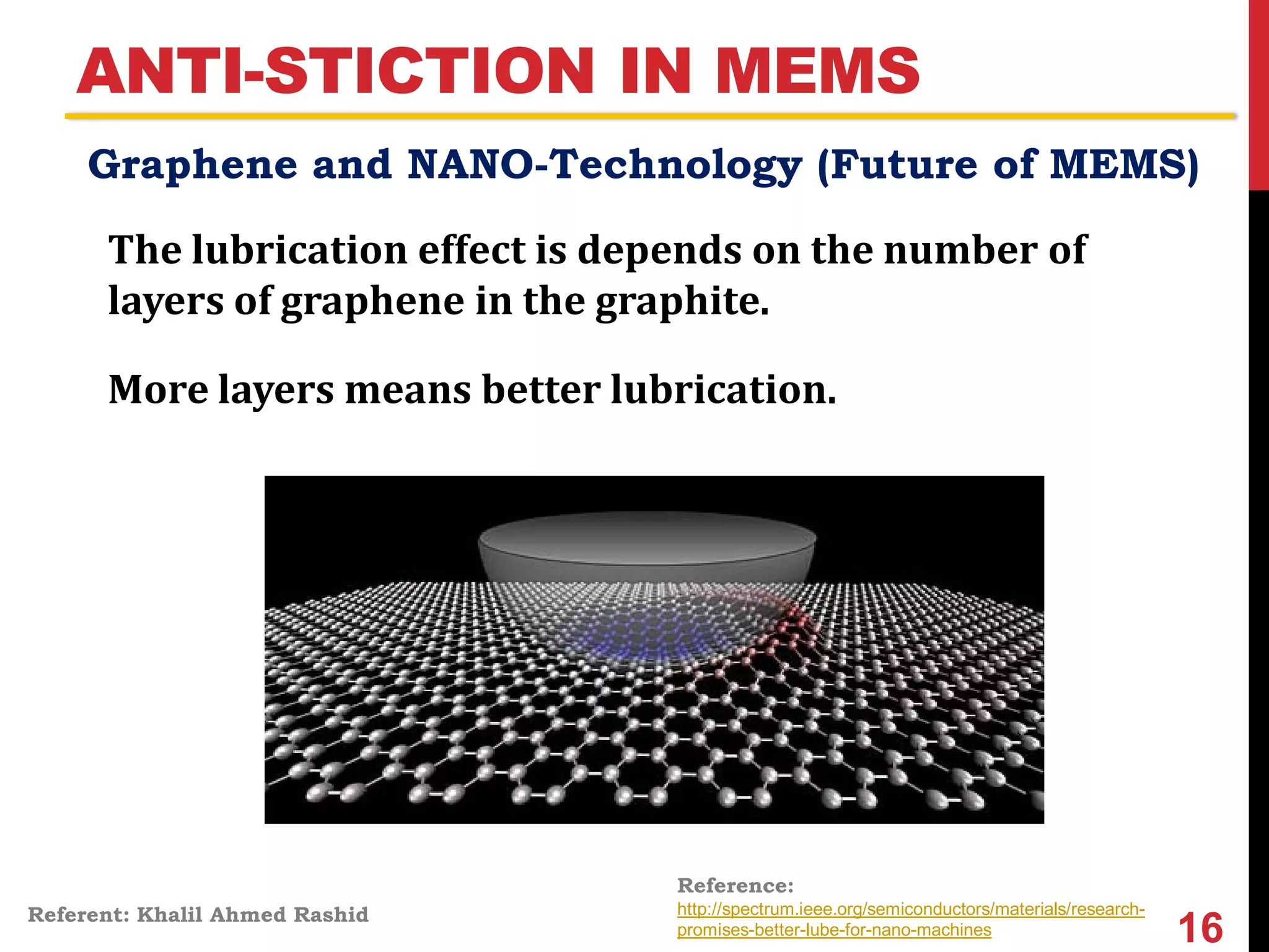 Mems stiction and anti stiction | PDF