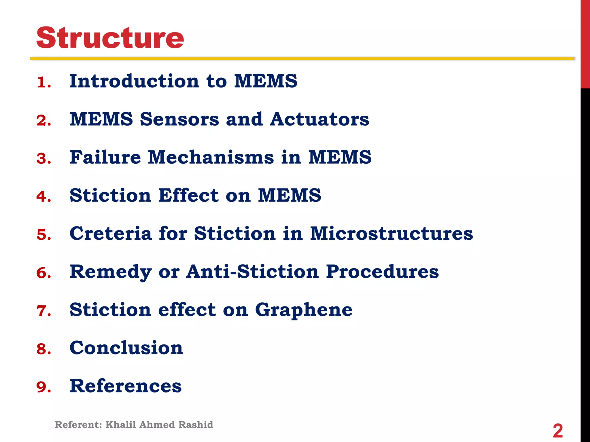 Mems stiction and anti stiction | PDF