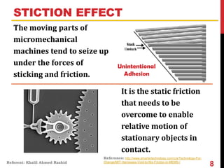Mems stiction and anti stiction | PDF