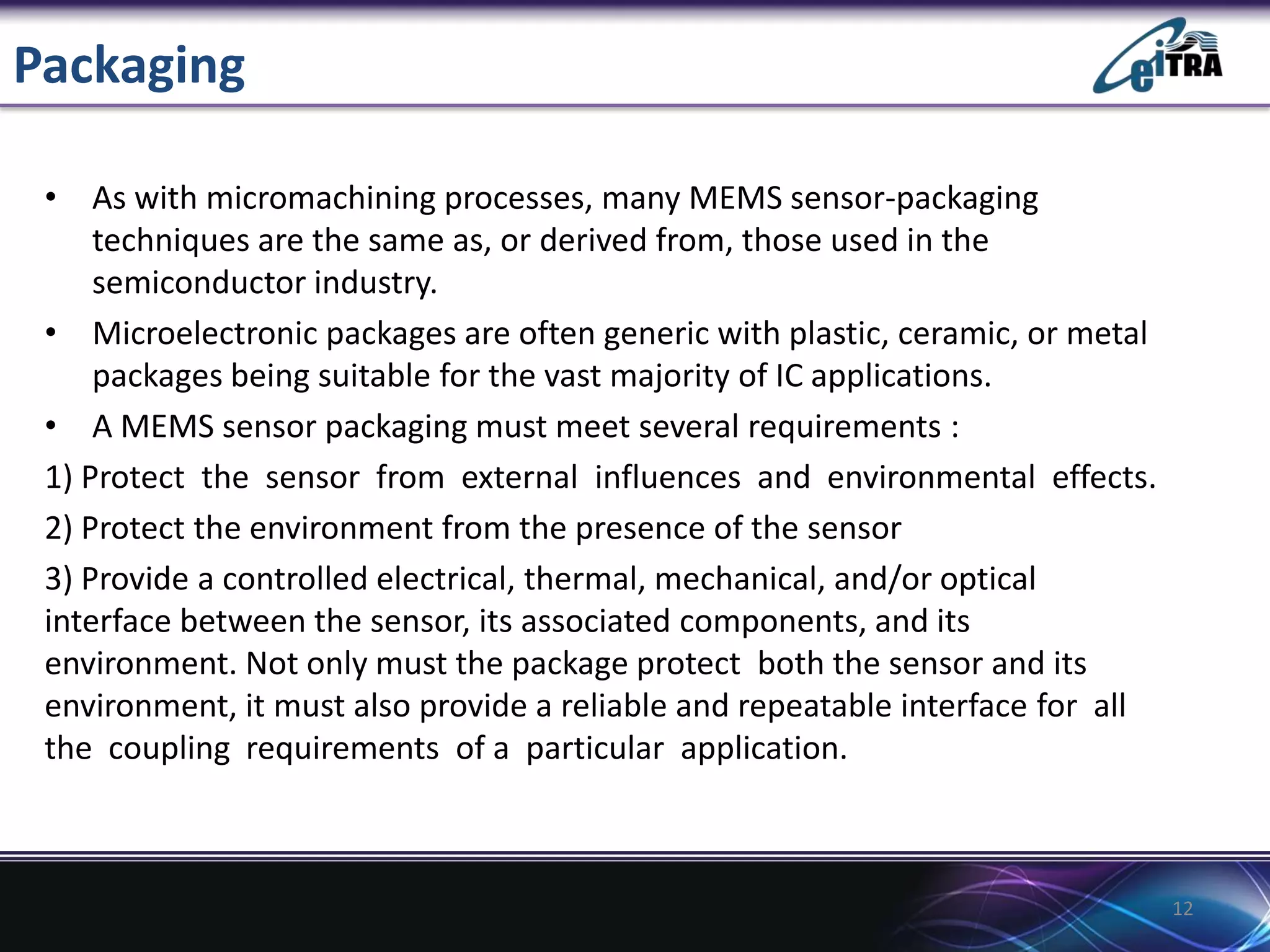 Mems technology | PPTX