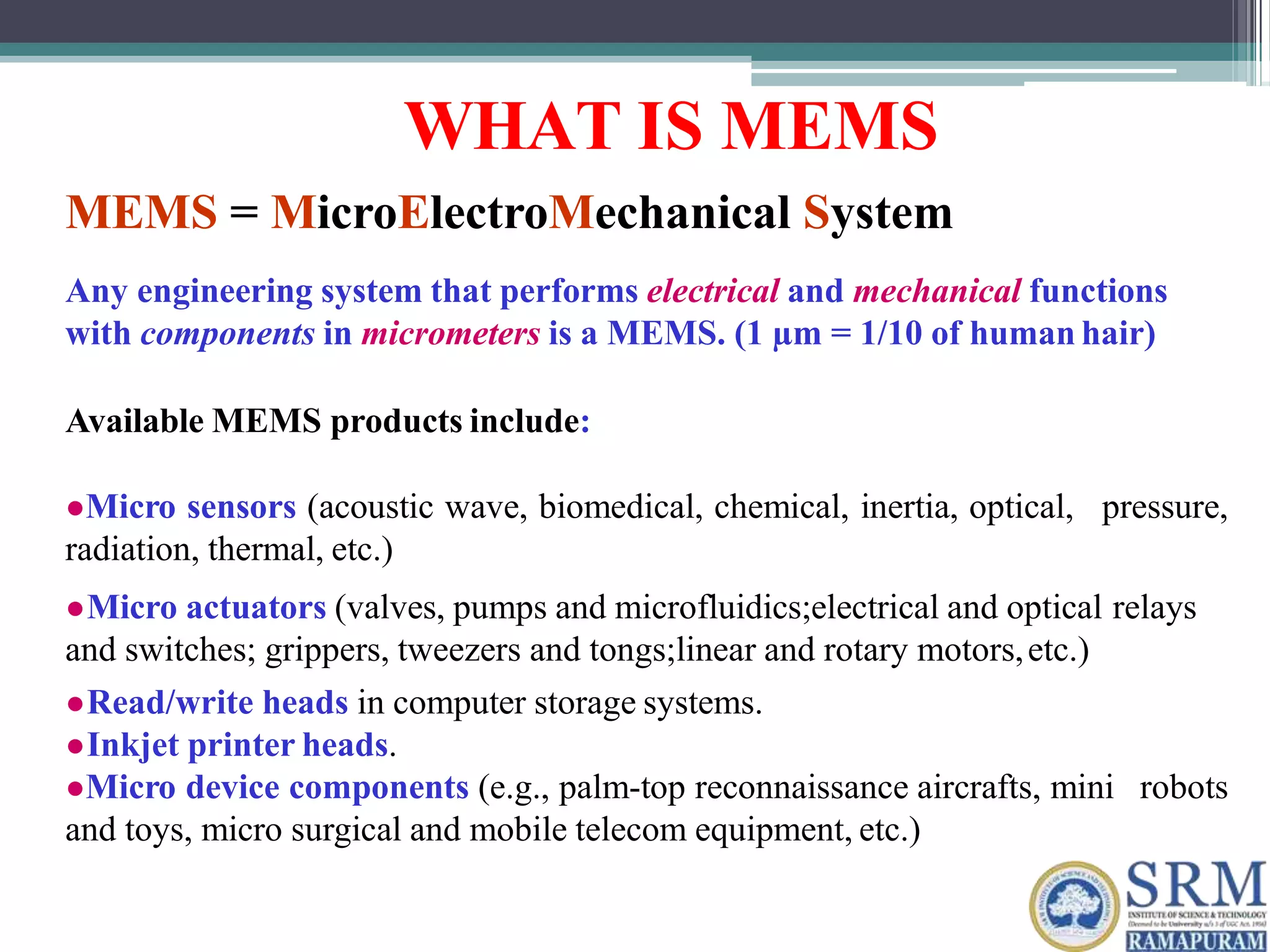 Mems unit 1 ppt | PPTX