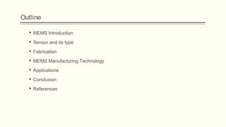 MICRO-ELECTROMECHANICAL SYSTEM (MEMS) | POT | Chemistry | Science