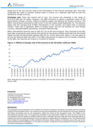 Monthly Economic Monitoring of Ukraine No. 236 | PDF