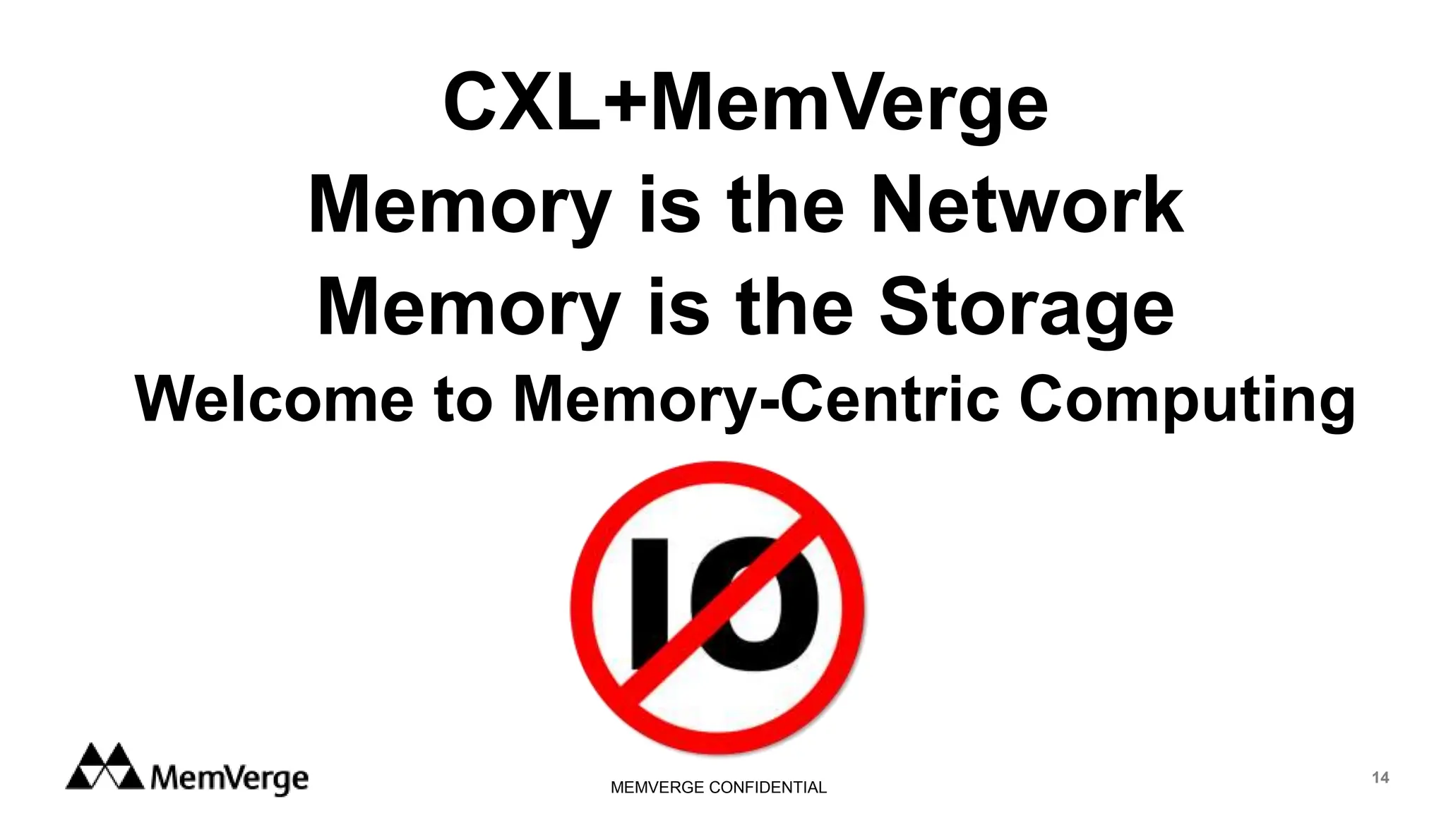 MemVerge: Gismo (Global IO-free Shared Memory Objects) | PPTX