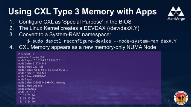 Q1 Memory Fabric Forum: Using CXL with AI Applications - Steve Scargall.pptx | Operating Systems ...