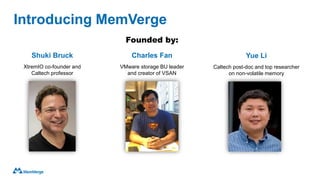 MemVerge Company Overview | PDF