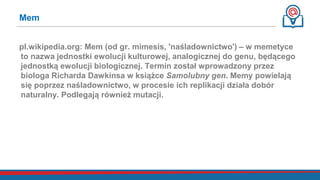 Memy ksiazkowe na bloga 01 | PPTX | Biological Sciences | Science