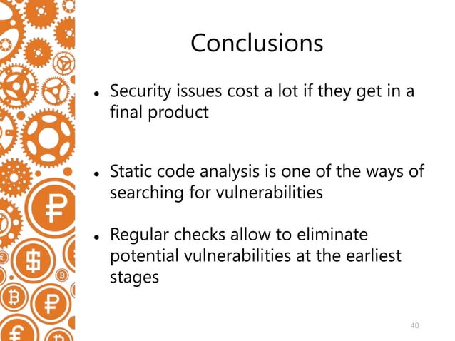 Static Code Analyzers As A Devsecops Solution Ppt