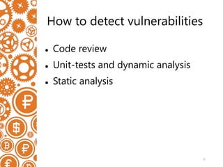 Static code analyzers as a DevSecOps solution | PPTX