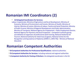 MEN - IMI structure and organization in Romania | PPT