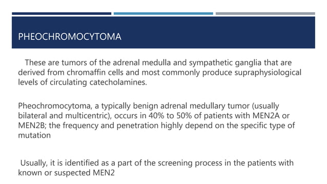 multiple endocrine neoplasia type 2 | PPTX | Thyroid Disorders ...