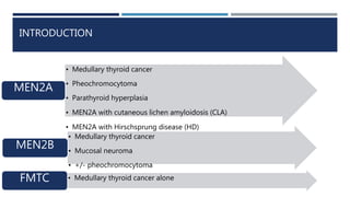 multiple endocrine neoplasia type 2 | PPTX | Thyroid Disorders ...