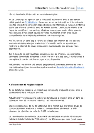 Programació televisiva, generalista i temàtica | PDF