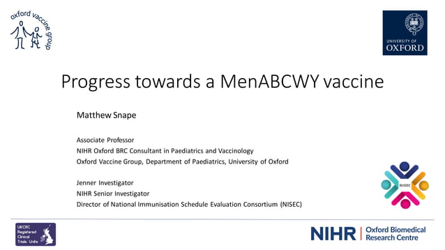 Potential use of MenABCWY vaccines | PPT