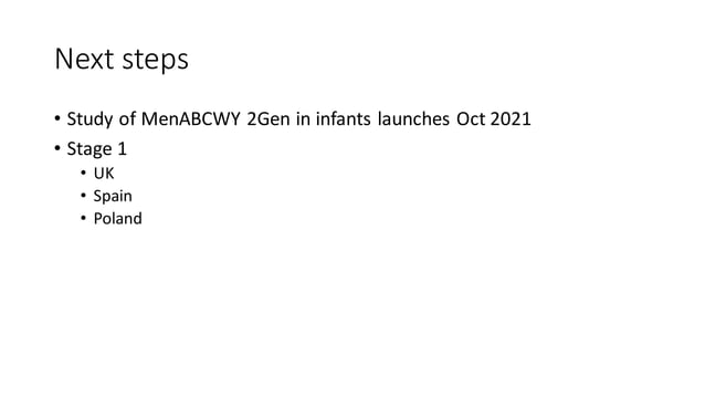 Potential use of MenABCWY vaccines | PPT