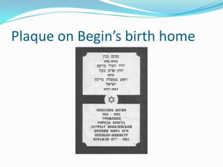 Menachem Begin (1913-1992) | PPTX