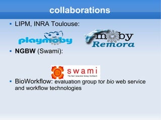 Menager Mobyle Bosc2008 | PPT