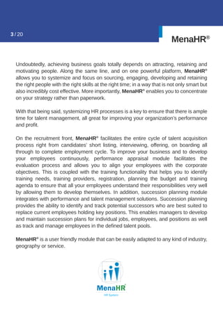 MenaITech Technical Profile | PDF