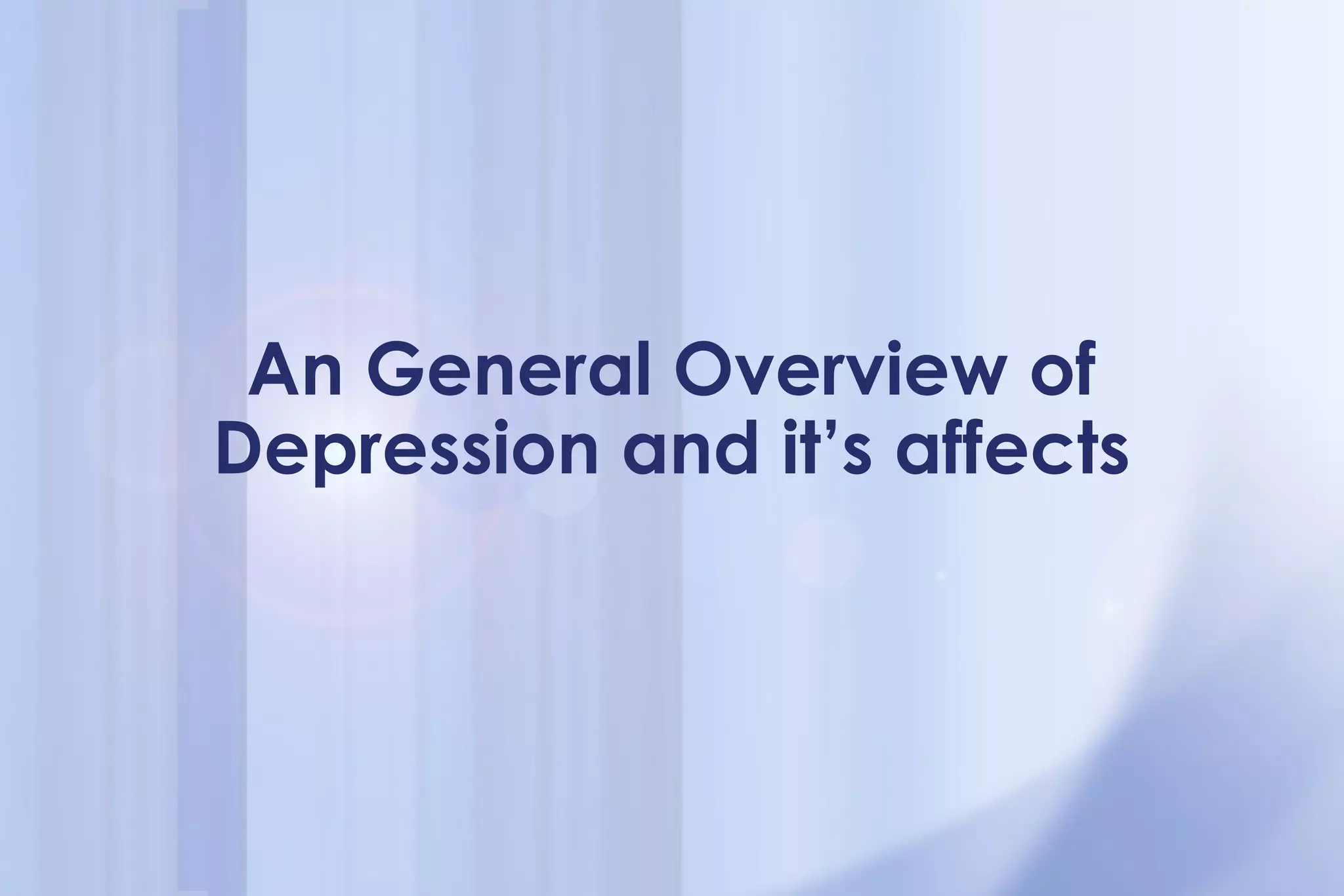 Men and depression | PPT