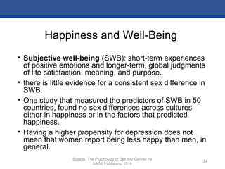 Defines psychological disorders for men and explain the major ...