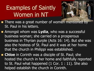 Men and women roles in the church | PPT
