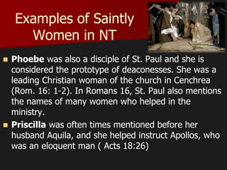 Men and women roles in the church | PPT