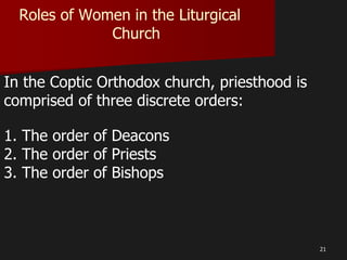 Men and women roles in the church | PPT