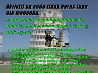 Menara condong pisa The tower of pisa | PPT