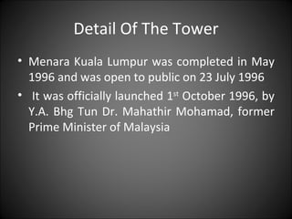 Menara Kuala Lumpur | PPT