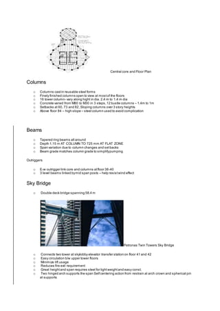 Menara petronas | DOCX