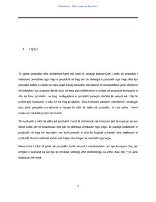 Menaxhimi i cikli të jetës së produktit | DOCX