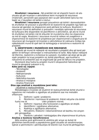 Menaxhim i projekteteve | PDF