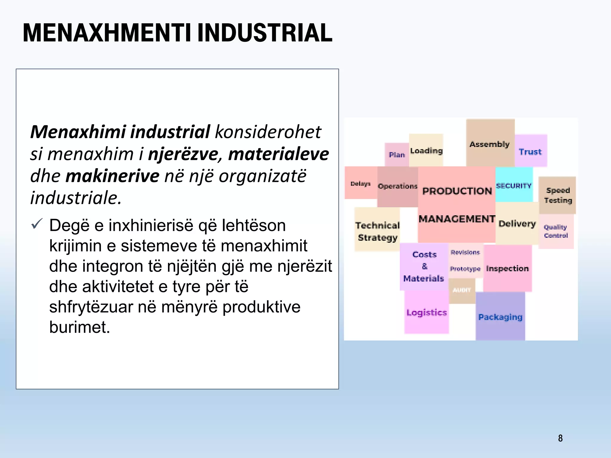 Menaxhmenti Industrial | PDF
