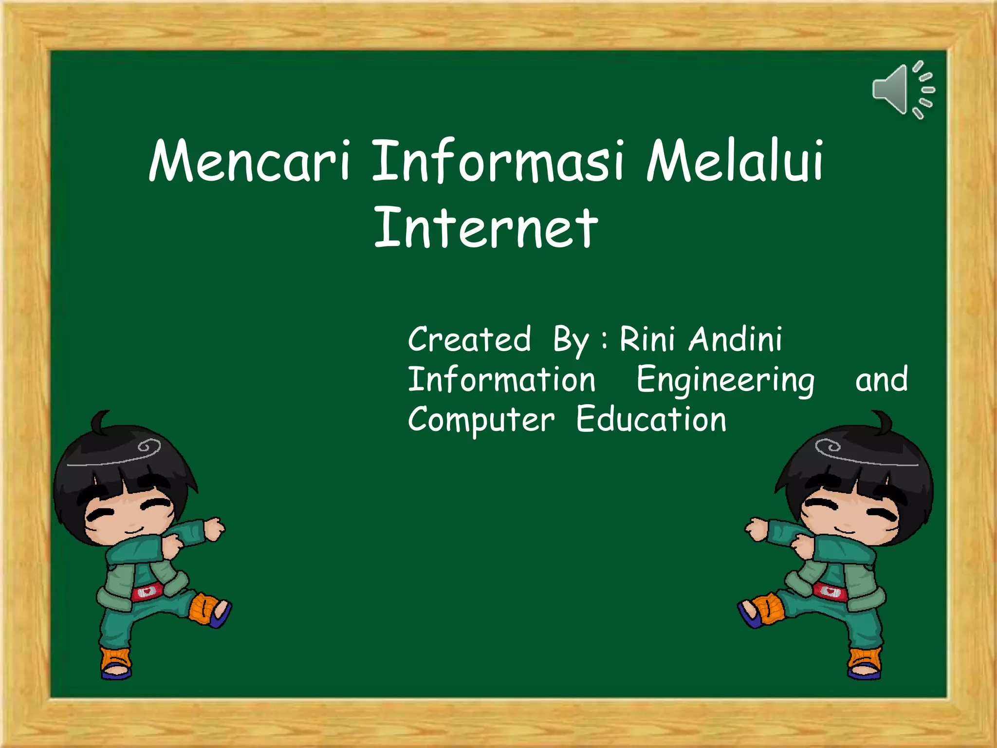 MATERI SISTEM INFORMASI DI INTERNET | PPT