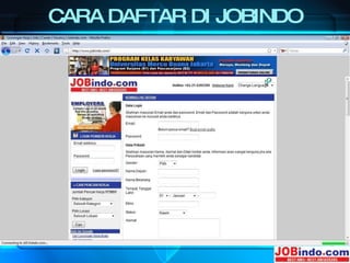 Mencari Kerja Lewat Internet | PPT