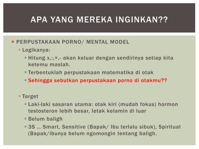 Mencegah dan menanggulangi bahaya pornografi pada era digital | PPT