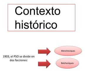 Mencheviques y bolcheviques | PPTX