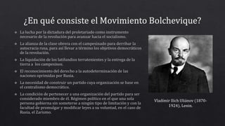 ¿Son los mencheviques y bolcheviques dos mavimientos politicos ...