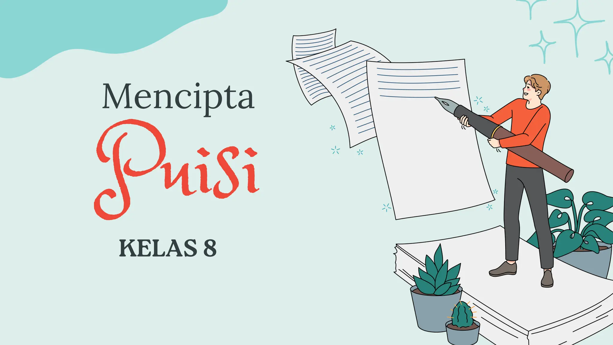 Mencipta Puisi PPT kelas 8 mulai dari unsur intriksik | PDF