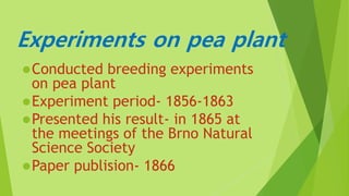 Mendel by Garima | PPTX