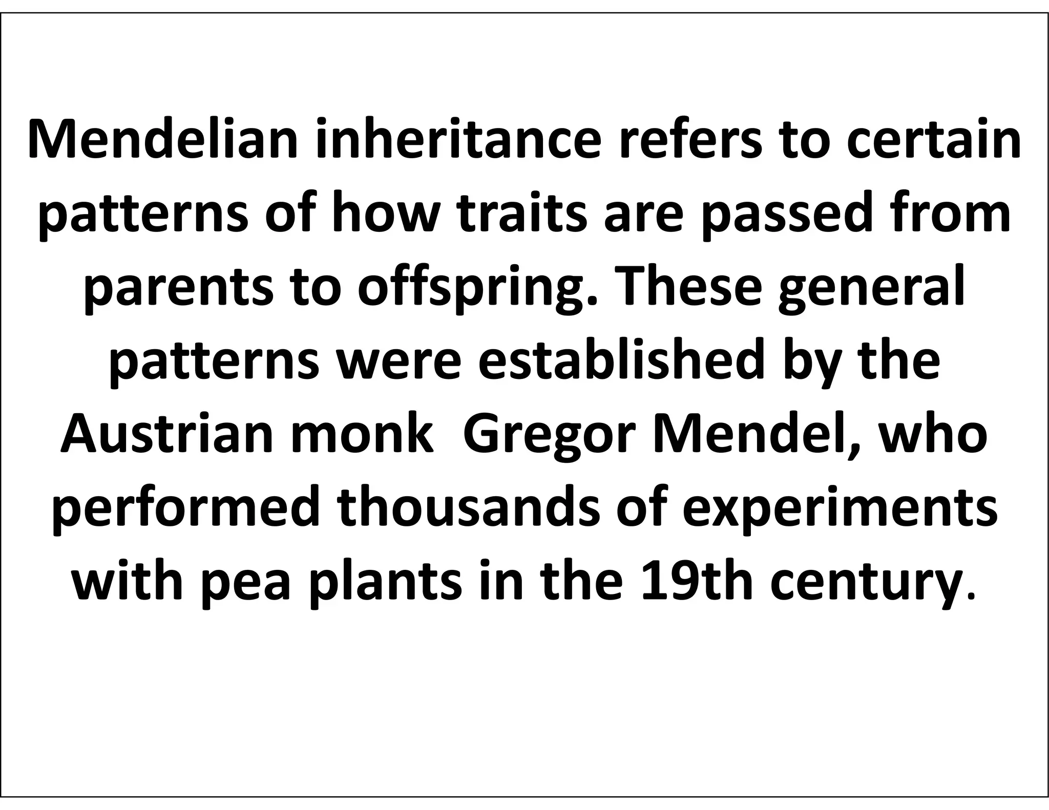 MENDALIAN THEORY OF INHERITANCE AND MULTIPLE BLOOD ALLOTS AND BLOOD ...