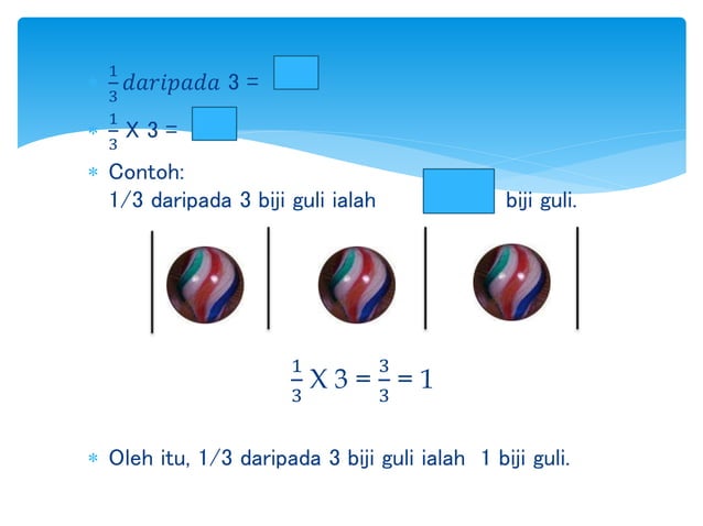 Mendarab pecahan dengan nombor bulat | PPT