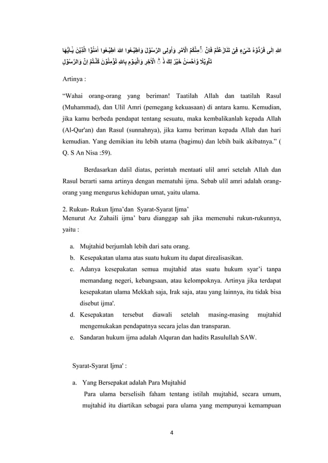 Mendefinisikan Ijma’ dan Qiyas.docx