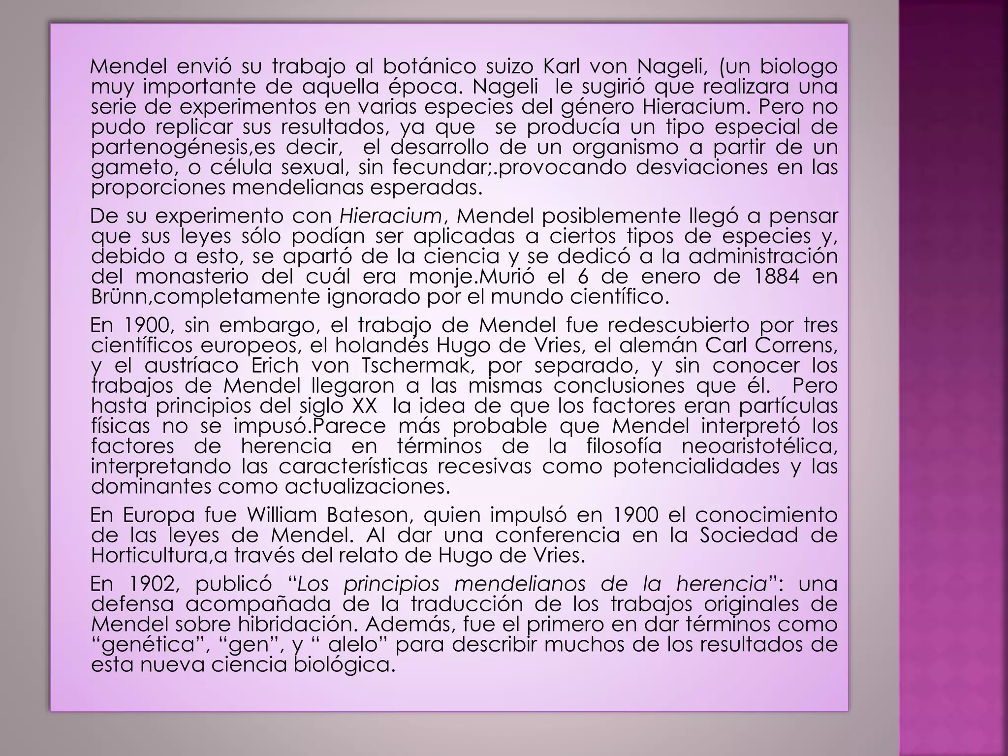 Leyes de Mendel | PPTX | Biological Sciences | Science