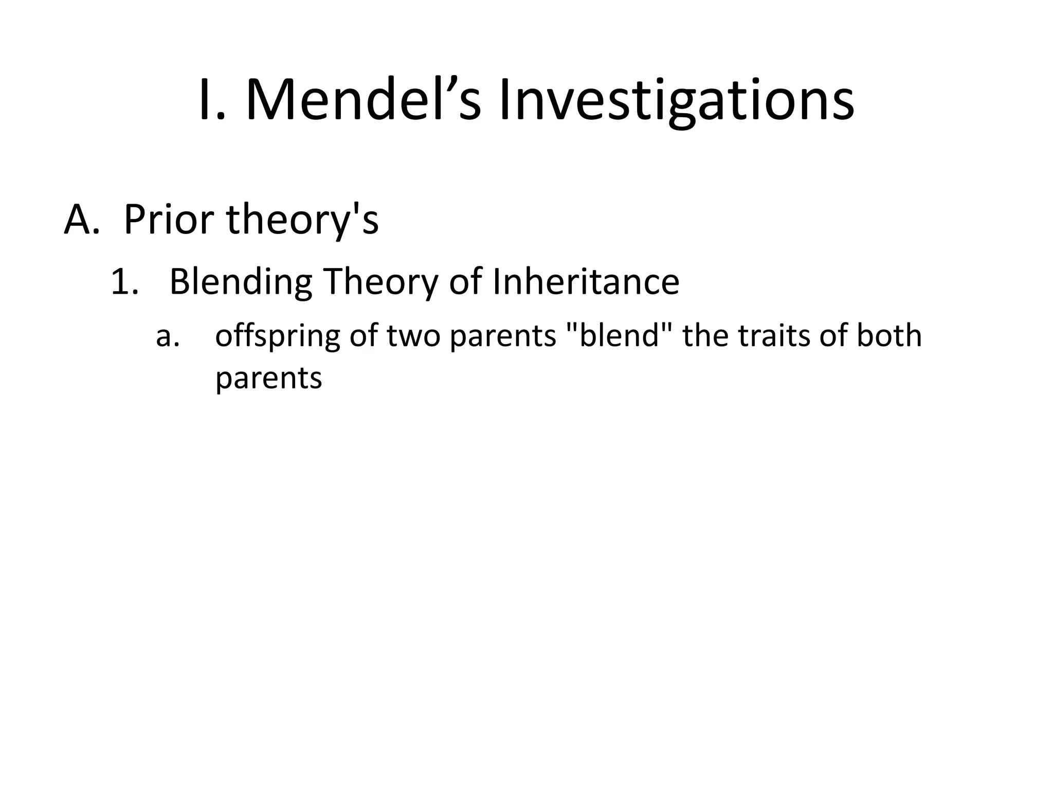 Mendel and genetics unit 2 | PPTX