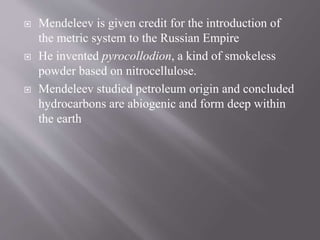 Mendeleev ppt1 | PPSX