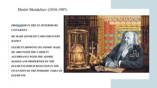 Mendeleev’s periodic table class 10.pptx