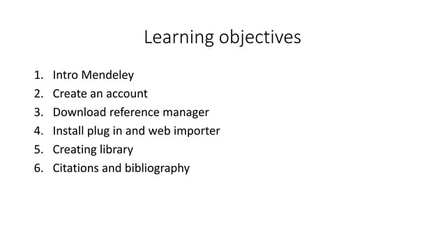 Mendeley reference manager.pptx
