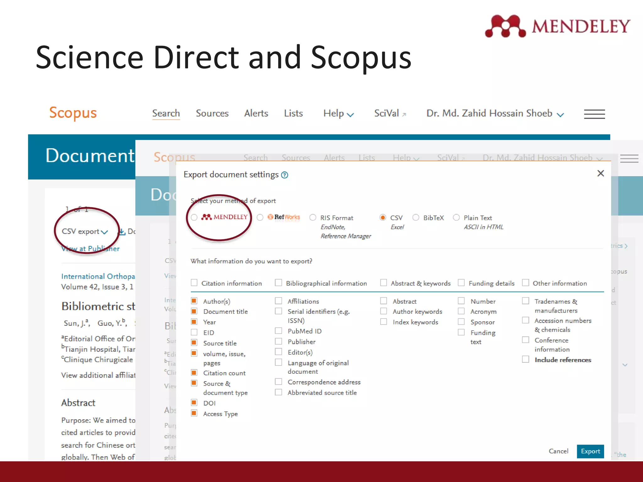 Manage your citations and references using Mendeley | PPSX