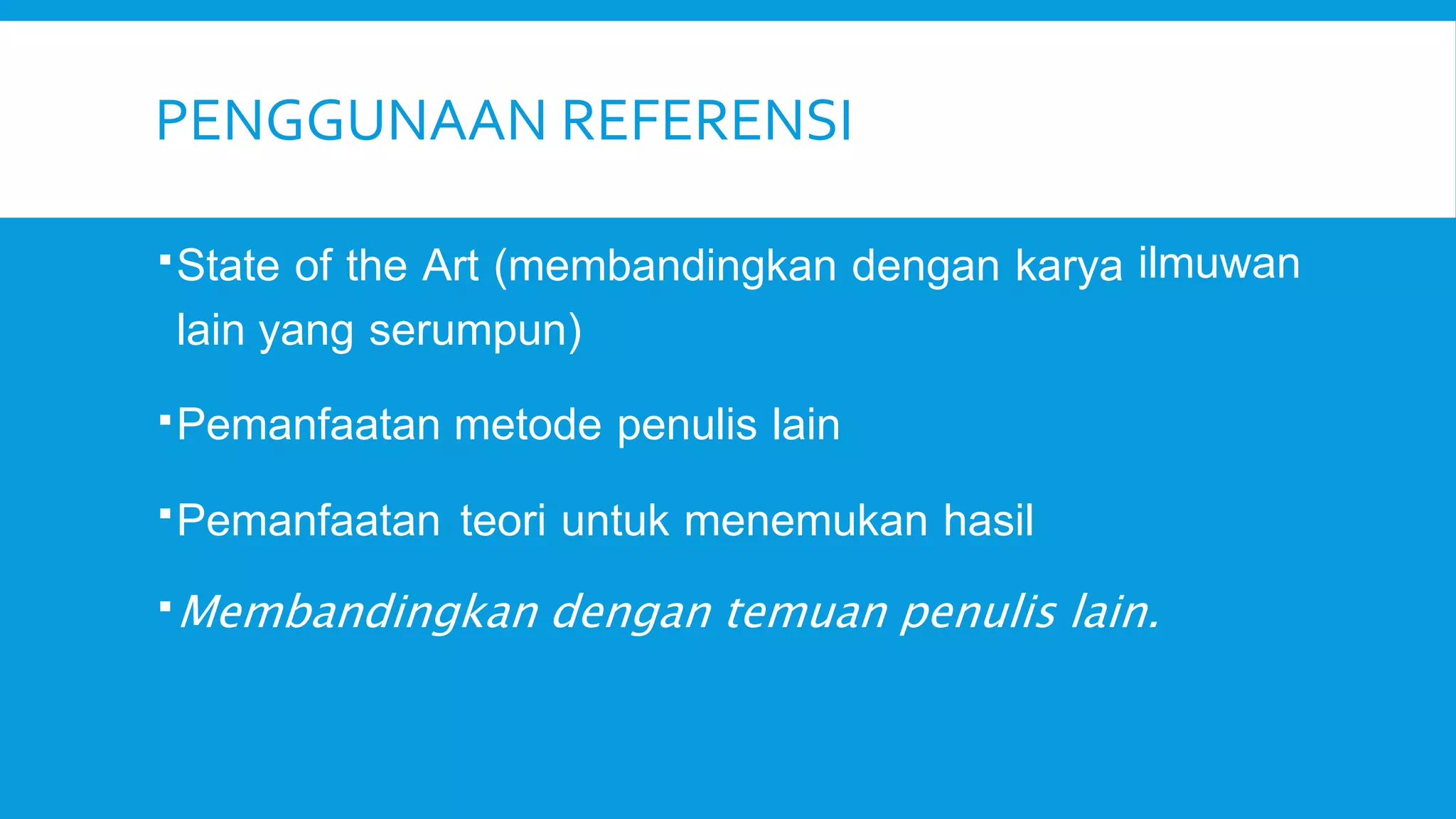 Cara Mudah Menggunakan Reference Management untuk Tracking Scientific ...